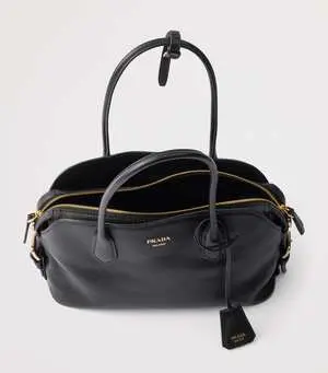 Prada Medium Leather Tote Bag