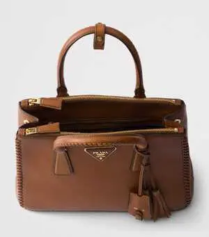 Prada Medium Leather Galleria Top-handle Bag