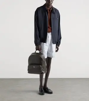 Prada Distressed Nappa Lambskin Backpack