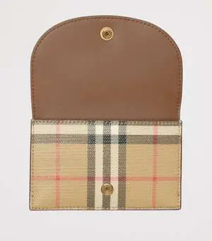 Burberry Check Card Holder Keyring