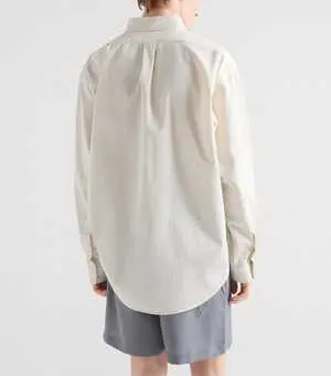 Prada Cotton Logo Shirt