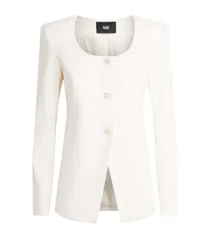 Paige Edina Blazer With Scoop Neckline