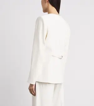 Paige Edina Blazer With Scoop Neckline