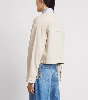 Paige Stretch-cotton Kiran Bomber Jacket