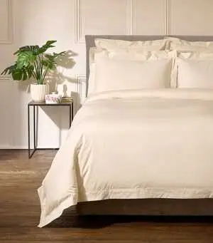 Harrods Cadogan Super King Flat Sheet - Ivory