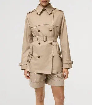 Burberry Tropical Gabardine Foxfield Trench Coat