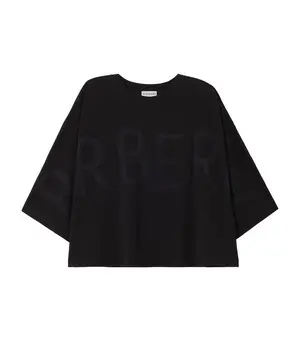 Burberry Logo Cropped T-shirt