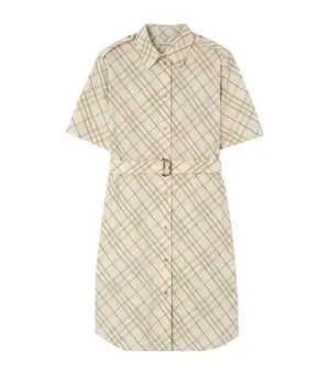 Burberry Off The Shoulder Day Dresses