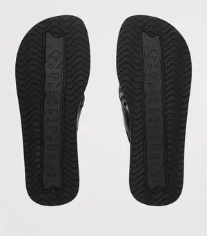 Burberry Embossed Check Pavilion Sandals