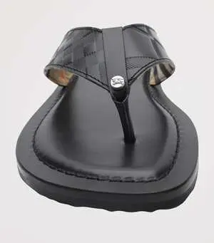 Burberry Embossed Check Pavilion Sandals