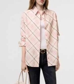 Burberry Cotton Check Shirt