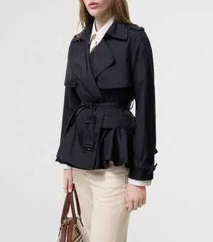 Burberry Pembury Cropped Trench Jacket