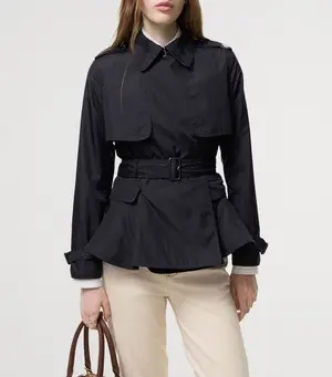 Burberry Pembury Cropped Trench Jacket
