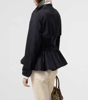 Burberry Pembury Cropped Trench Jacket