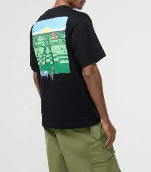 Burberry Cotton Maze Print T-shirt