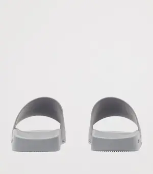 Burberry Logo Slides - Grey