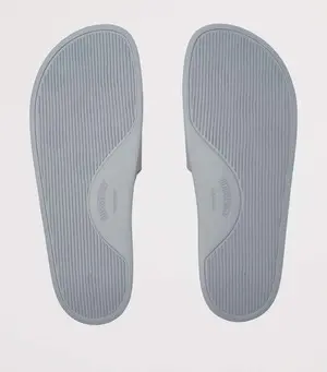 Burberry Logo Slides - Grey
