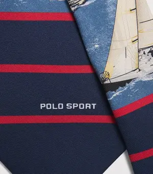 Polo Ralph Lauren Silk Sailboat Neck Tie