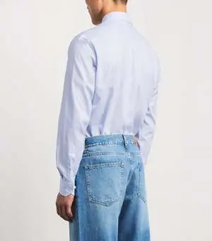 Pal Zileri Cotton Micro-check Shirt