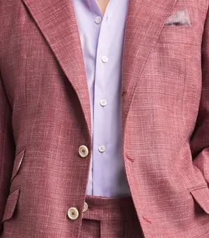 Pal Zileri Stretch-cotton Long-sleeve Shirt - Purple