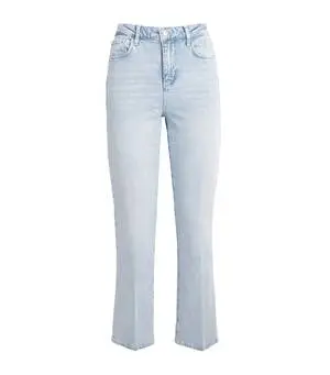 L'Agence Tati Cropped Micro Bootcut Jeans