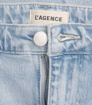 L'Agence Tati Cropped Micro Bootcut Jeans