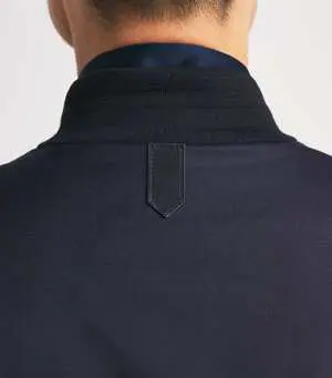 Canali Wool Bomber Jacket