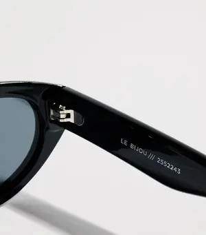 Le Specs Le Bijou Oval Sunglasses