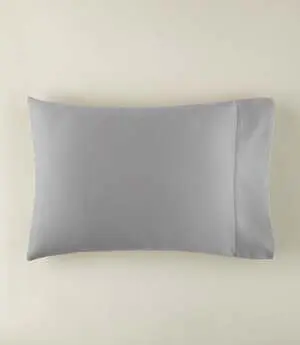 PEACOCK ALLEY Clara Sateen Pillowcases - Dark Gray