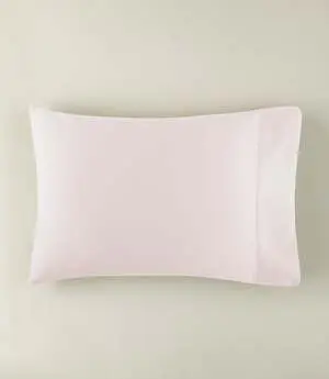 PEACOCK ALLEY Clara Sateen Pillowcases - White