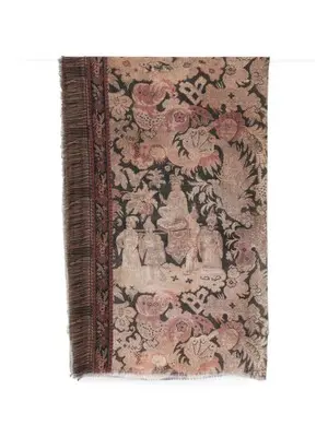 PIERRE-LOUIS MASCIA Cashmere Scarf - Brown