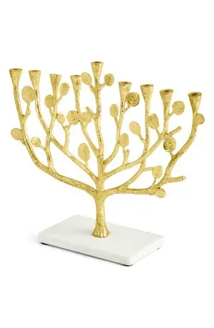 Michael Aram Botanical Leaf Menorah