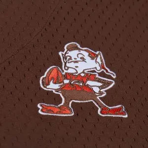 Mitchell & Ness Cleveland Browns Head Coach Mesh Full-button Fashion Jersey - Brown