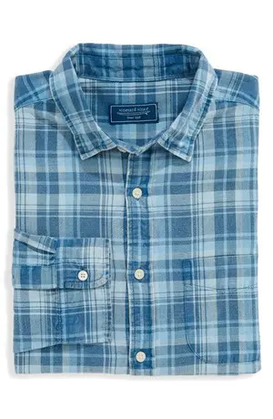 Vineyard Vines Seafarer Plaid Slub Button-down Shirt