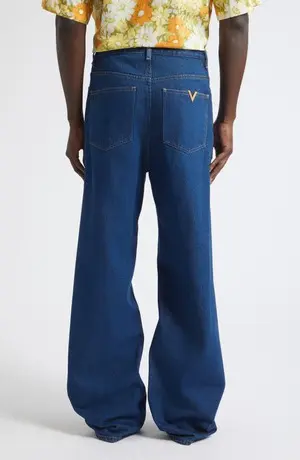 Valentino Garavani Straight Leg Jeans