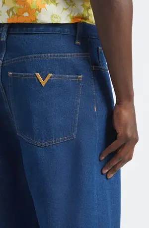 Valentino Garavani Straight Leg Jeans