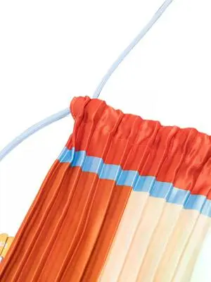 MULTITUDES BAGS Pleated Drawstring Shoulder Bag