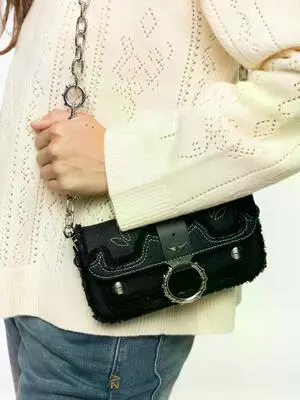 Zadig&Voltaire Kate Wallet Denim - Blue