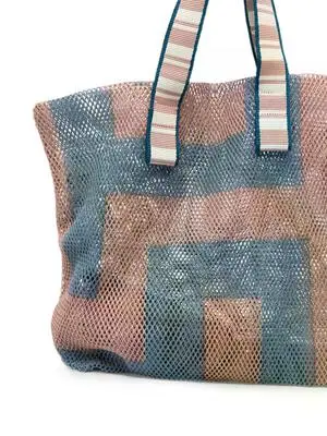 ÉPICE Kanpur Mesh-knit Tote Bag