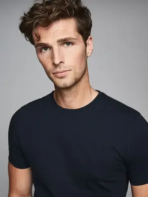 REISS Bless Regular Fit Crew Neck T-shirt