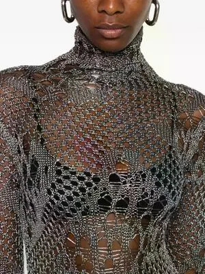 DONDUP Long-sleeved Midi Dress