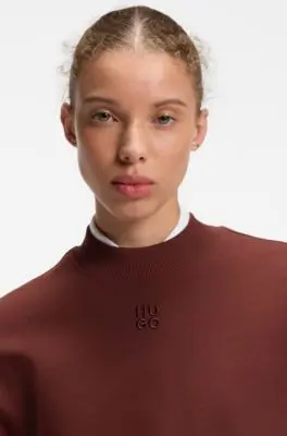 Hugo Embroidered Cotton Sweatshirt