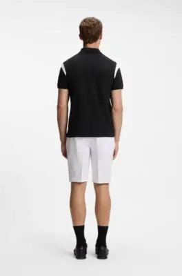 BOSS Paddy Polo Shirt In Stretch Cotton