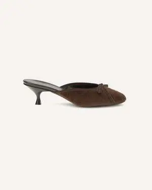 HERBERT LEVINE Fur Sandals