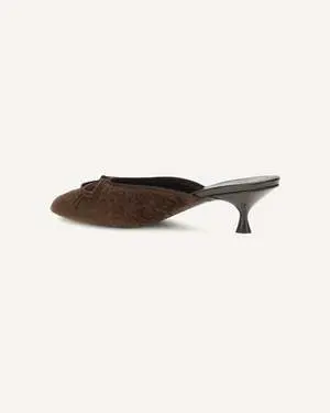 HERBERT LEVINE Fur Sandals