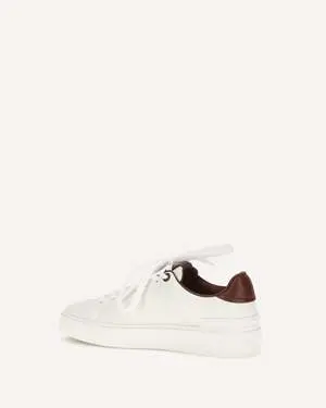 Balmain B-court Leather Sneakers