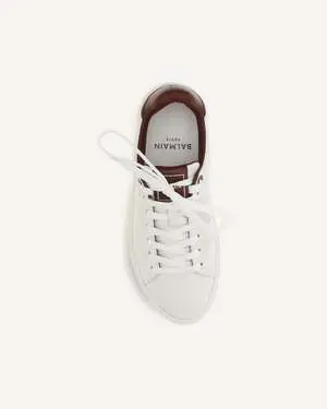 Balmain B-court Leather Sneakers