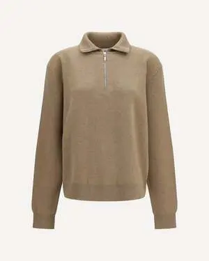 RÓHE Wool And Cashmere Polo Sweater