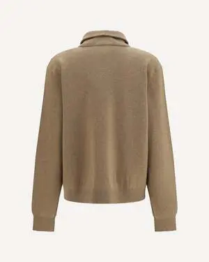 RÓHE Wool And Cashmere Polo Sweater