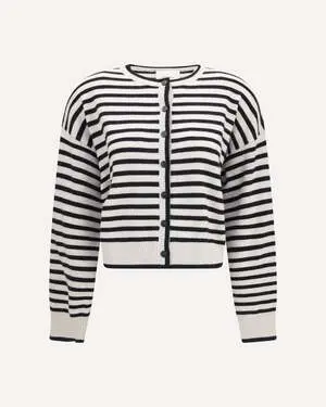 LISA YANG Marit Striped Cardigan - Multicolour